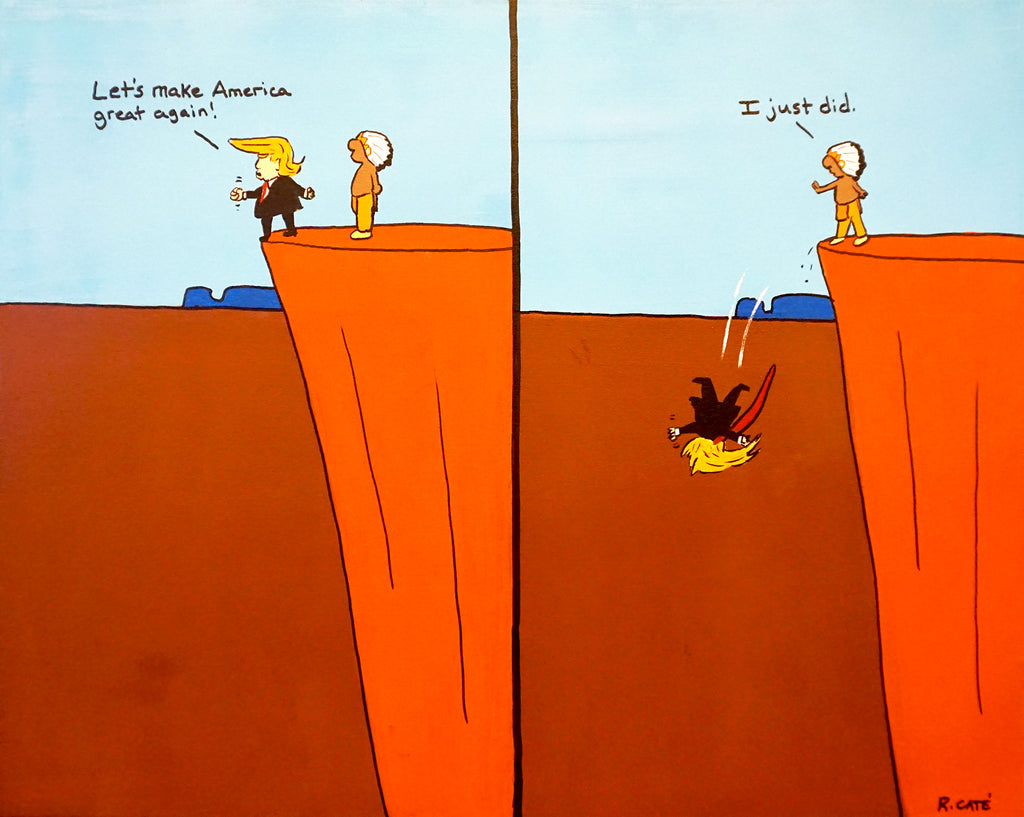 Ricardo Cate - Cartoon Art – Ric Charlie Jewelry